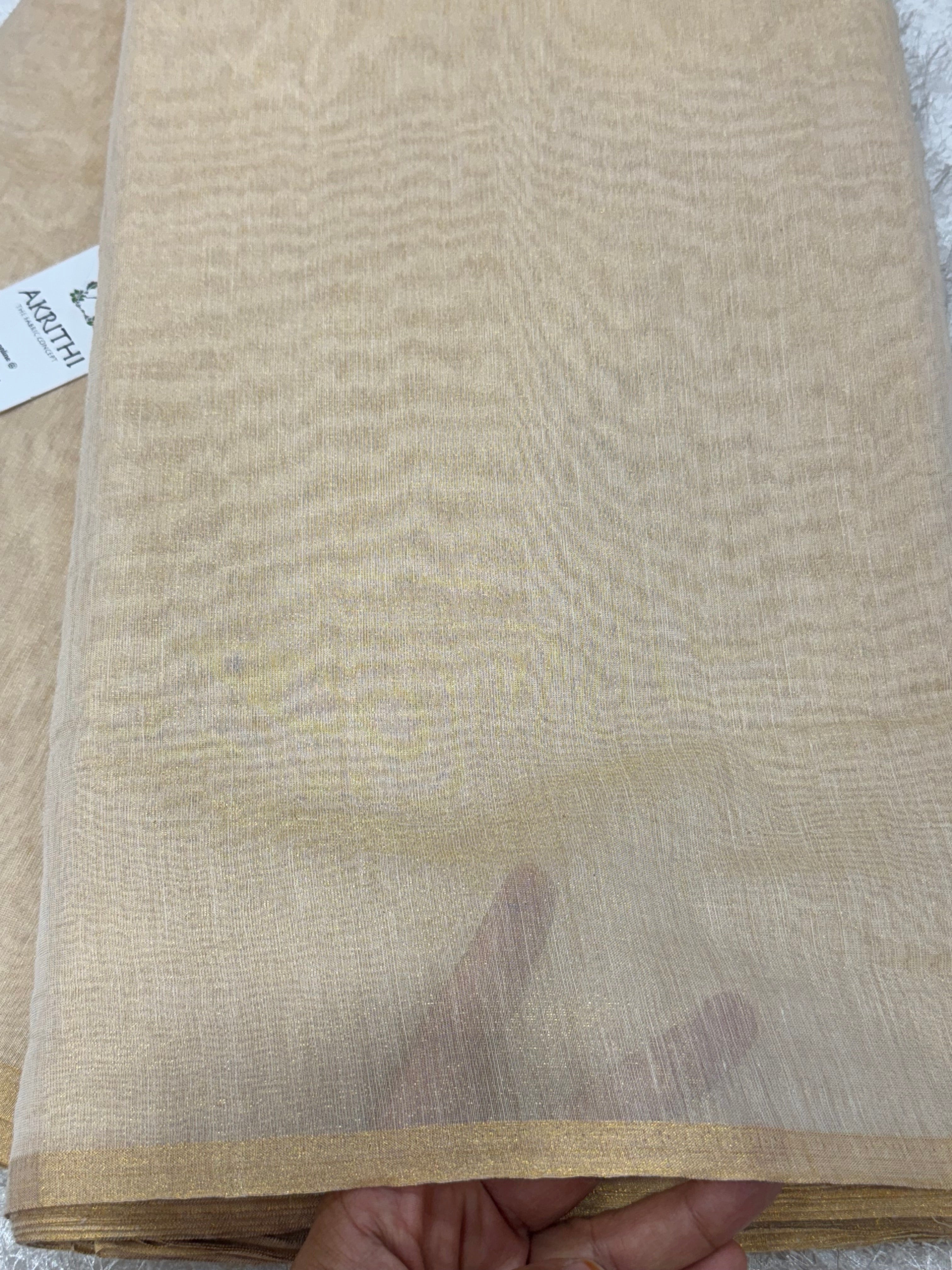 Buy embroidered chanderi fabric online | Chanderi fabric online. – Akrithi