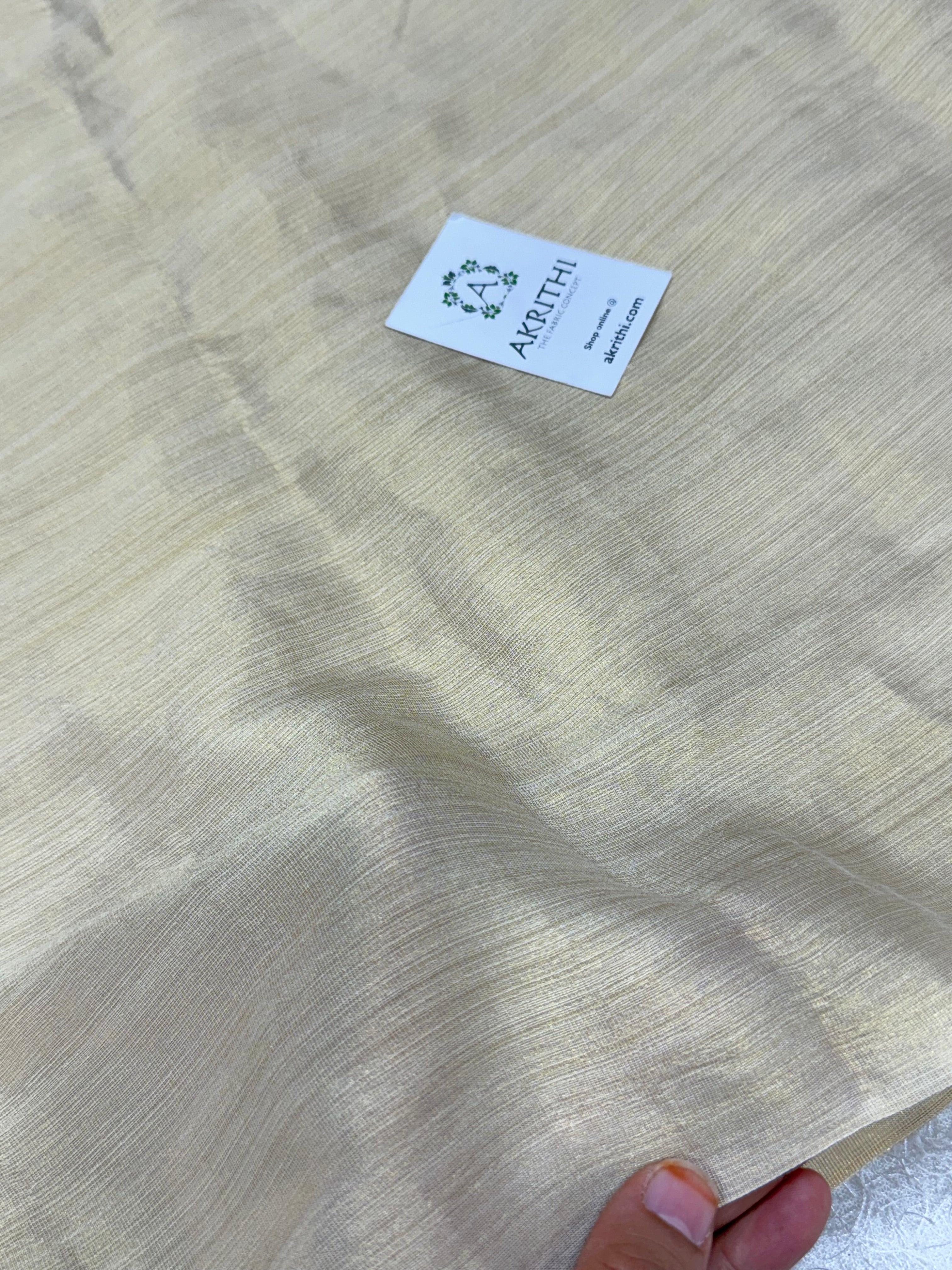 Pure crepe silk tissue fabric – Akrithi