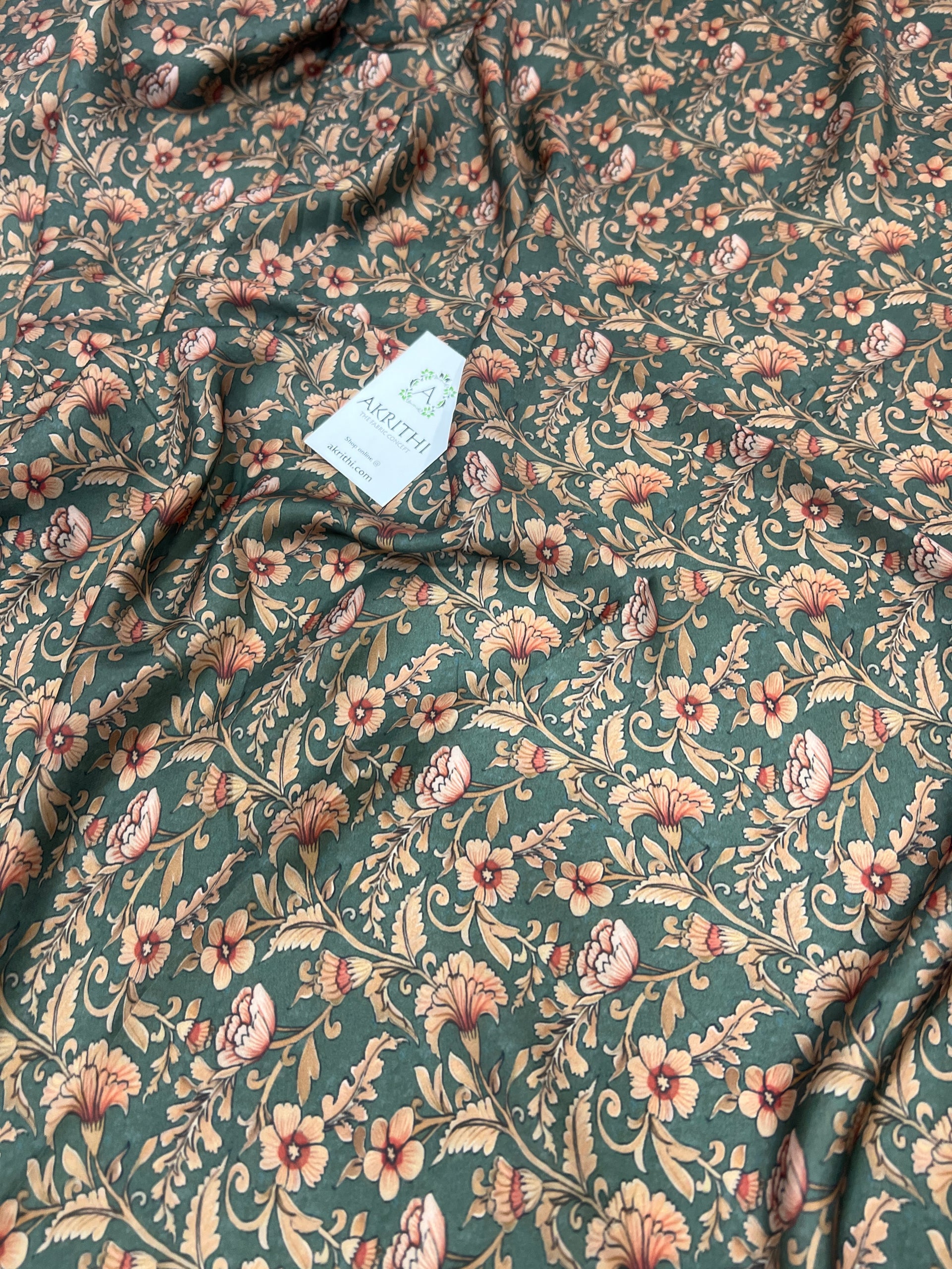 Buy printed modal fabric online : printed fabrics online – Akrithi