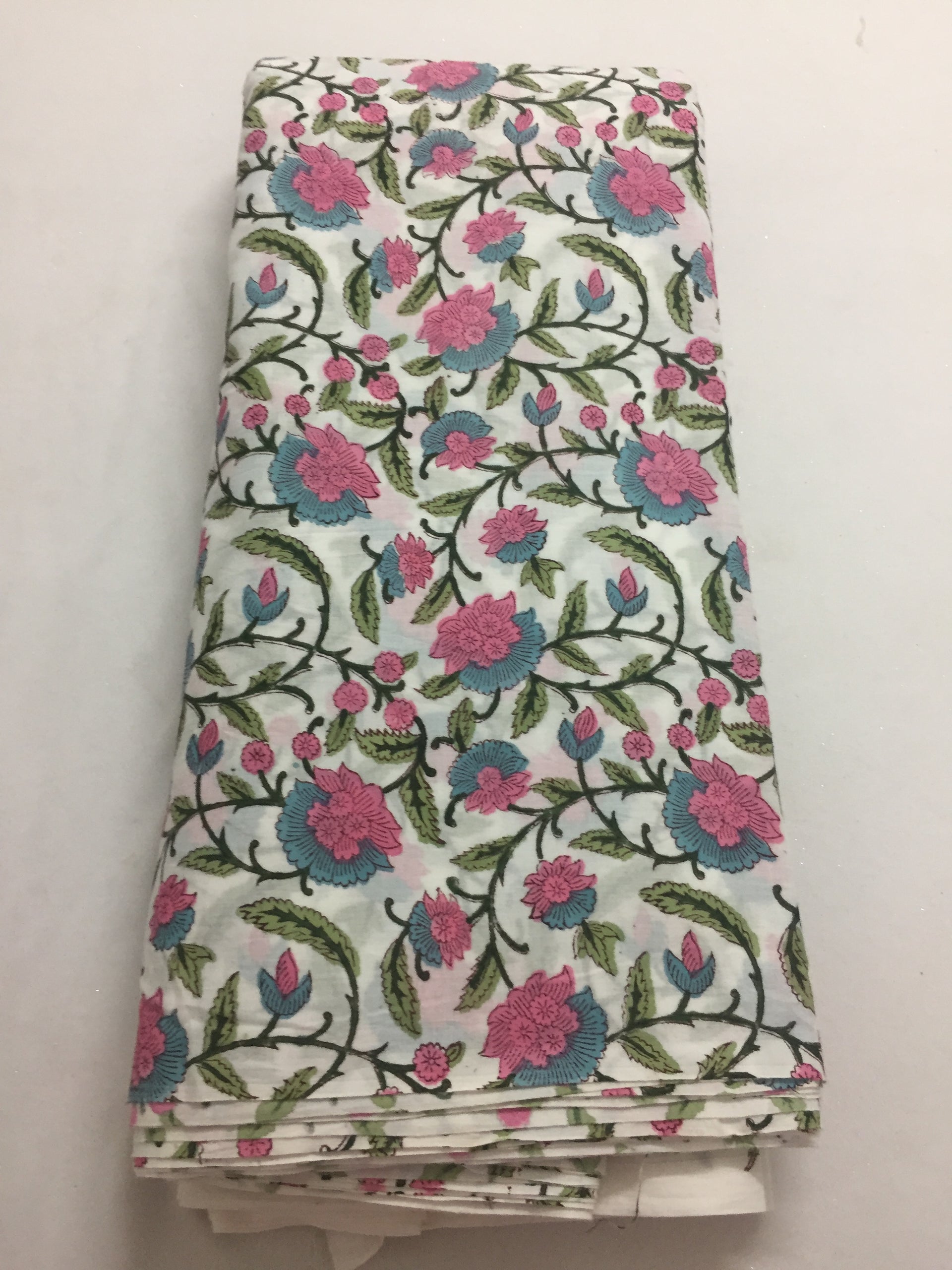 Buy pure cotton fabrics online | Plain cotton and printed cotton fabri ...